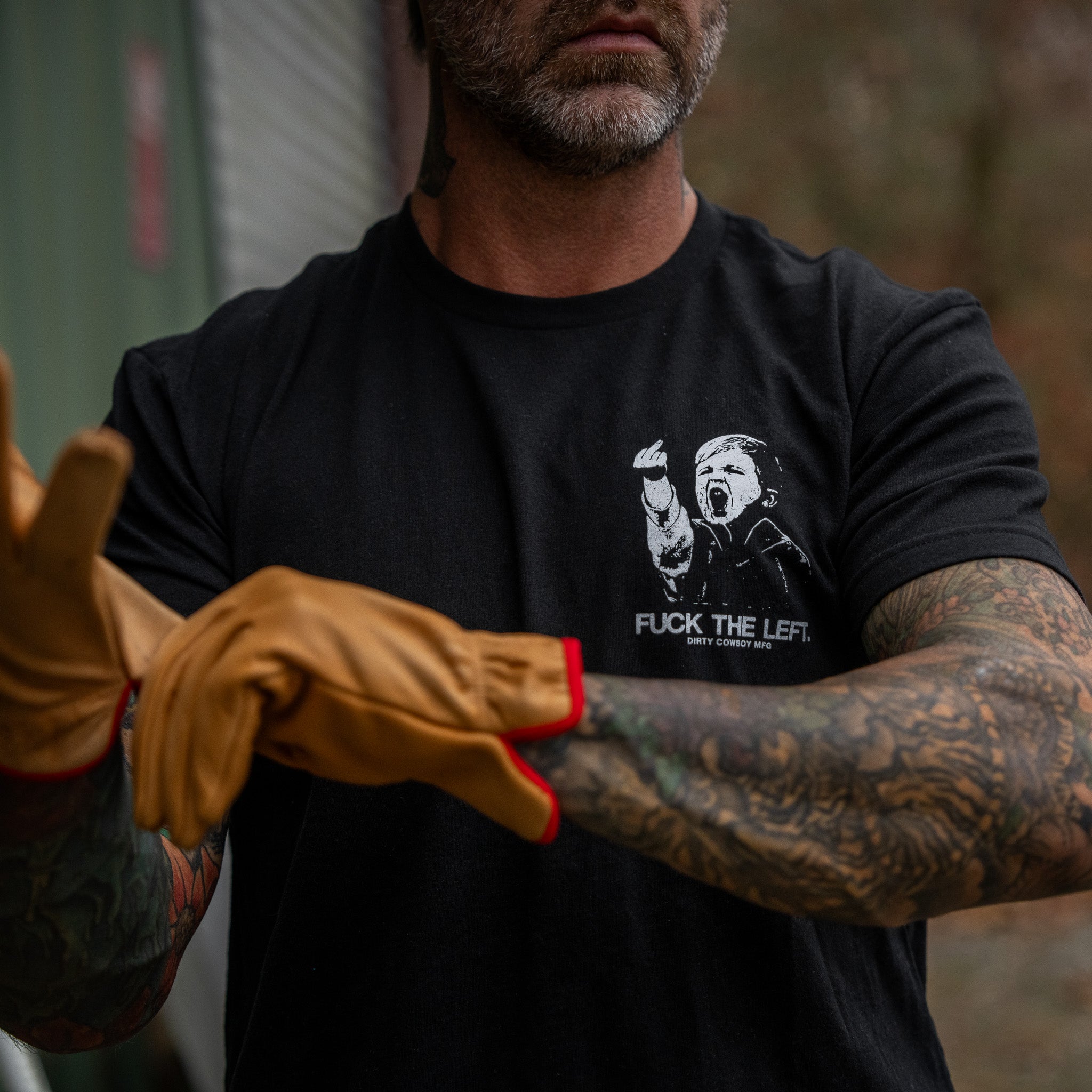 Authentic Blue Collar Graphic Tee Spring 2026 | Dirty Cowboy USA