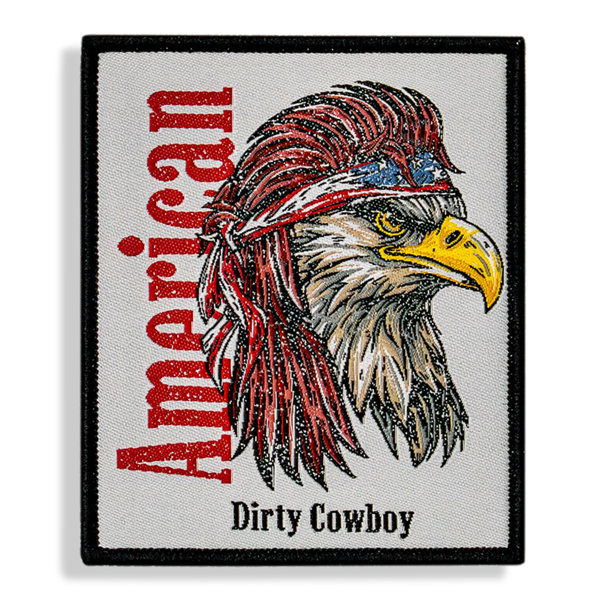 American Eagle Patriotic Velcro Patch by Dirty Cowboy Manufacturing