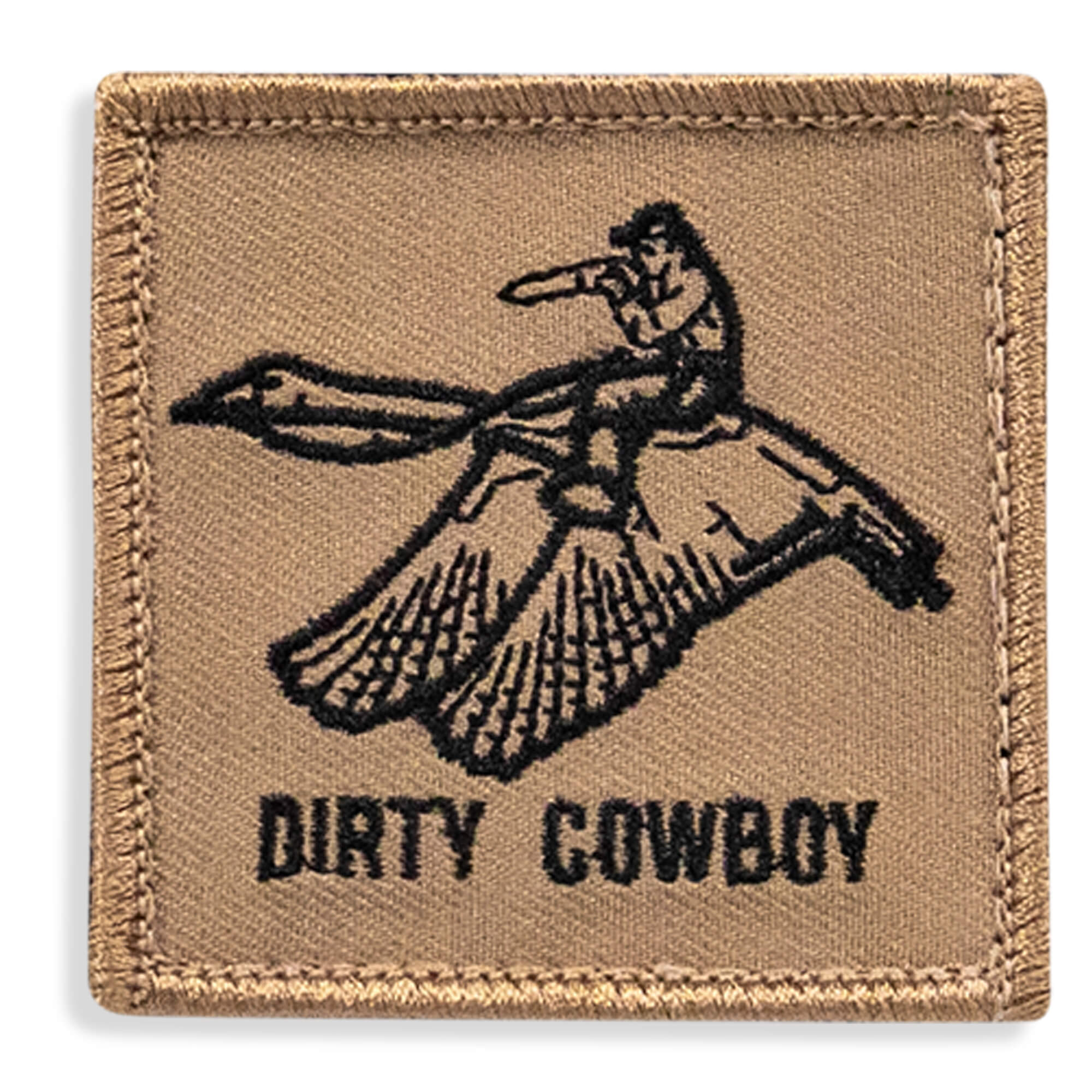Dirty Cowboy Original Embroidered Patch by Dirty Cowboy Manufacturing