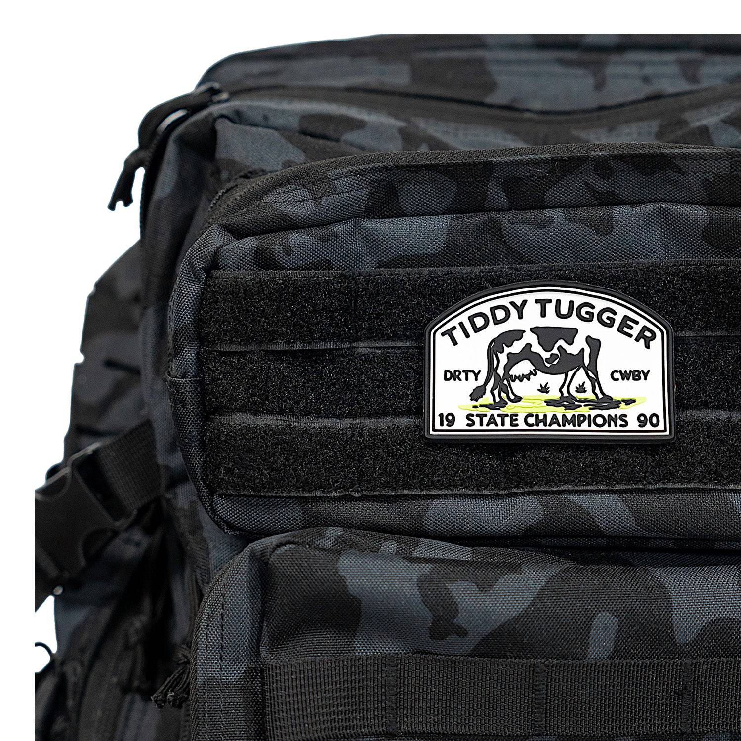 State Champions Tiddy Tugger PVC Velcro Patch | DIRTY COWBOY USA
